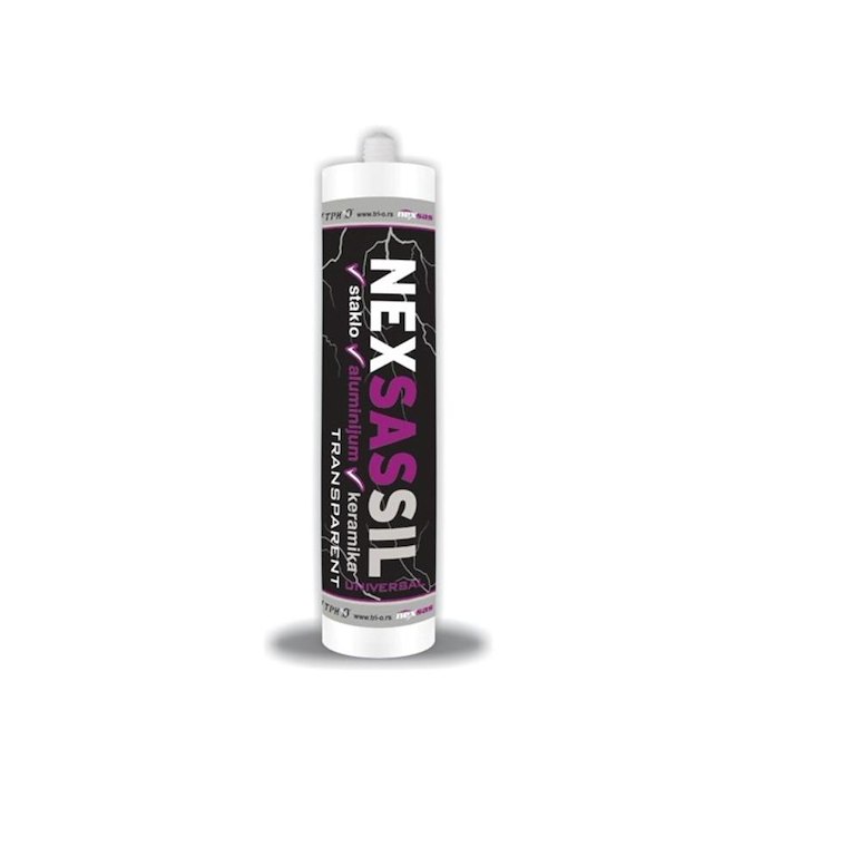 NEXSAS SILIKON 280ML TRANSPARENTNI