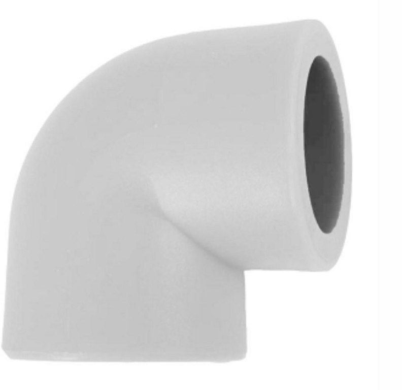 PEŠTAN KOLENO 1/2"PVC-45-BELO