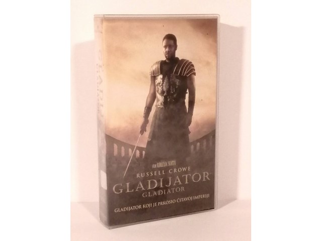 GLADIJATOR  ORIGINALNA VHS KASETA