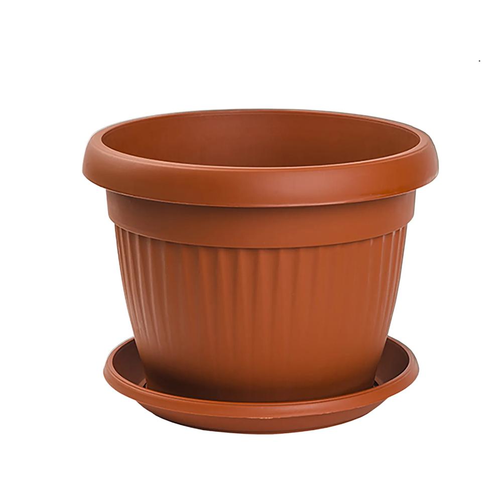 GARDINO MEDITERAN SAKSIJA SA PODM. 30CM TERAKOTA