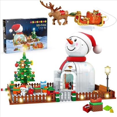 Hogokids Merry Christmas Kocke 573Kom kao Lego