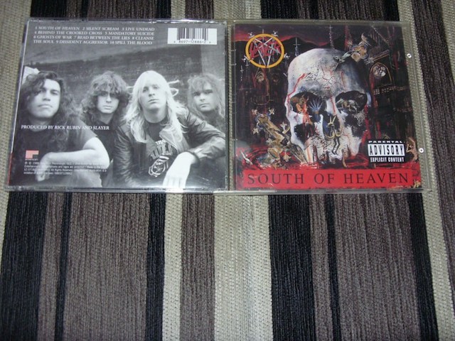 Slayer ‎– South Of Heaven CD American EU 2009.