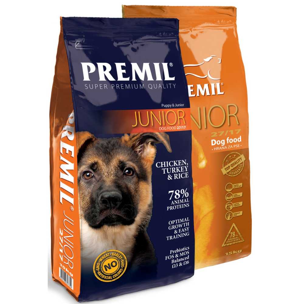 Premil hrana za štence velikih rasa Super Premium Junior 2.5kg