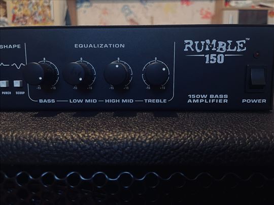 Legacy Fender Rumble 150 amp head - Novo!