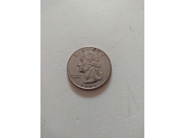 Quarter dollar    USA ,1995.