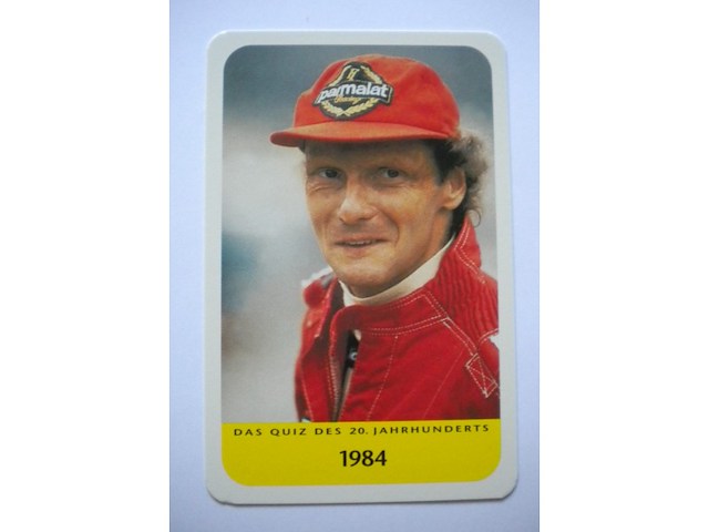 Kviz kartica-F1 `Niki Lauda`