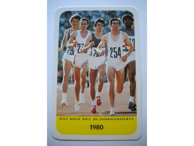 Kviz kartica-Atletika `Sebastian Coe`