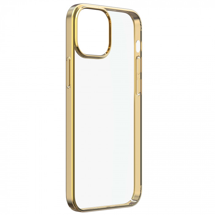 Futrola Hard Case Devia Glimmer za iphone 15 Pro Titanium zlatna