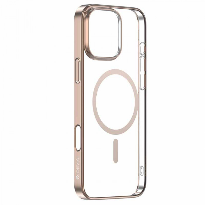 FUTROLA HARD CASE DEVIA GLIMMER MAGNETIC SERIES CASE PC ZA IPHONE 16 PRO ROZE GOLD