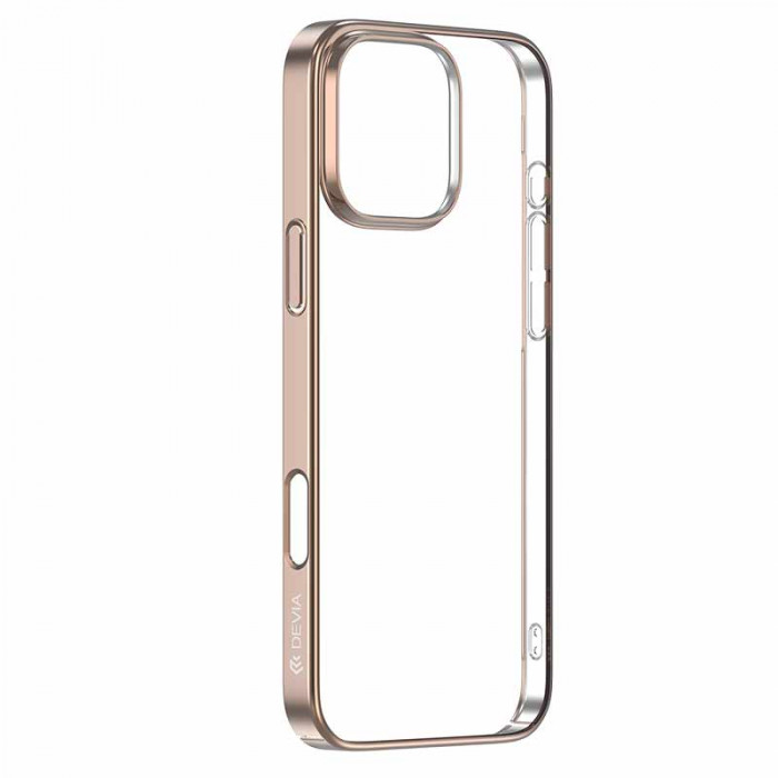 Futrola Hard Case Devia Glimmer Series Case PC Za Iphone 16 Pro Rose gold