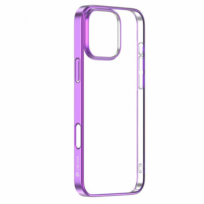 Futrola Hard Case Devia Glimmer Series Case PC Za Iphone 16 Roze