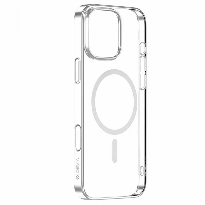 Futrola Hard Case Devia Glimmer Magnetic Series Case PC Za Iphone 16 Pro Max Silver