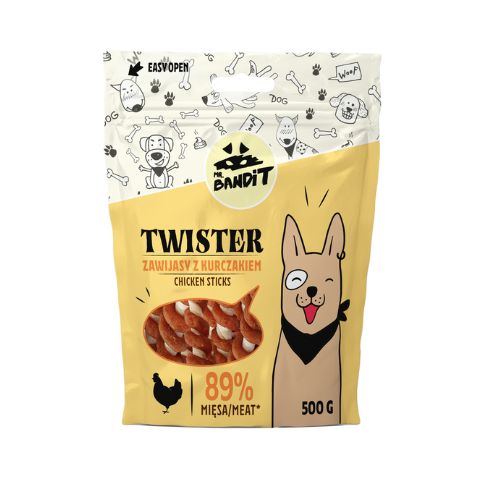 MR. BANDIT TWISTER STICKS PILETINA 80g