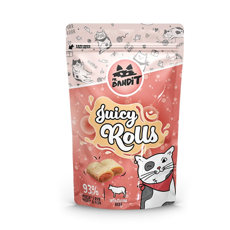 MR. BANDIT JUICY ROLLS ZA MACE PILE, GOVEDINA I TUNA 40g