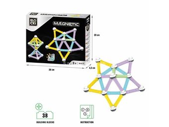 Magnetna slagalica 38pcs BLOCKI