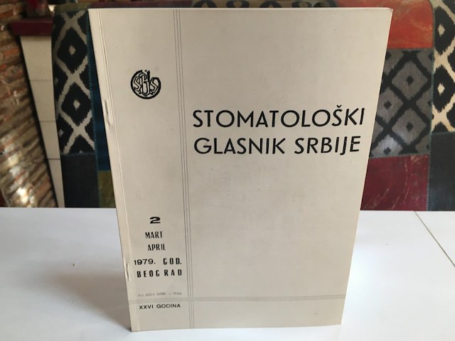 Stomatološki glasnik 2 mart april 1979.