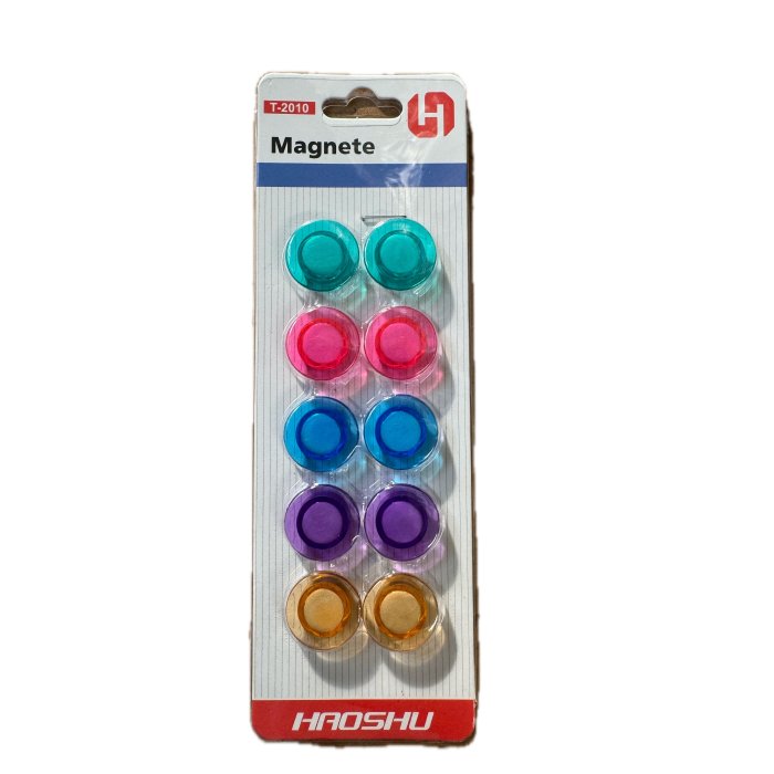 Set od 10 magneta za belu tablu, prečnika 20mm