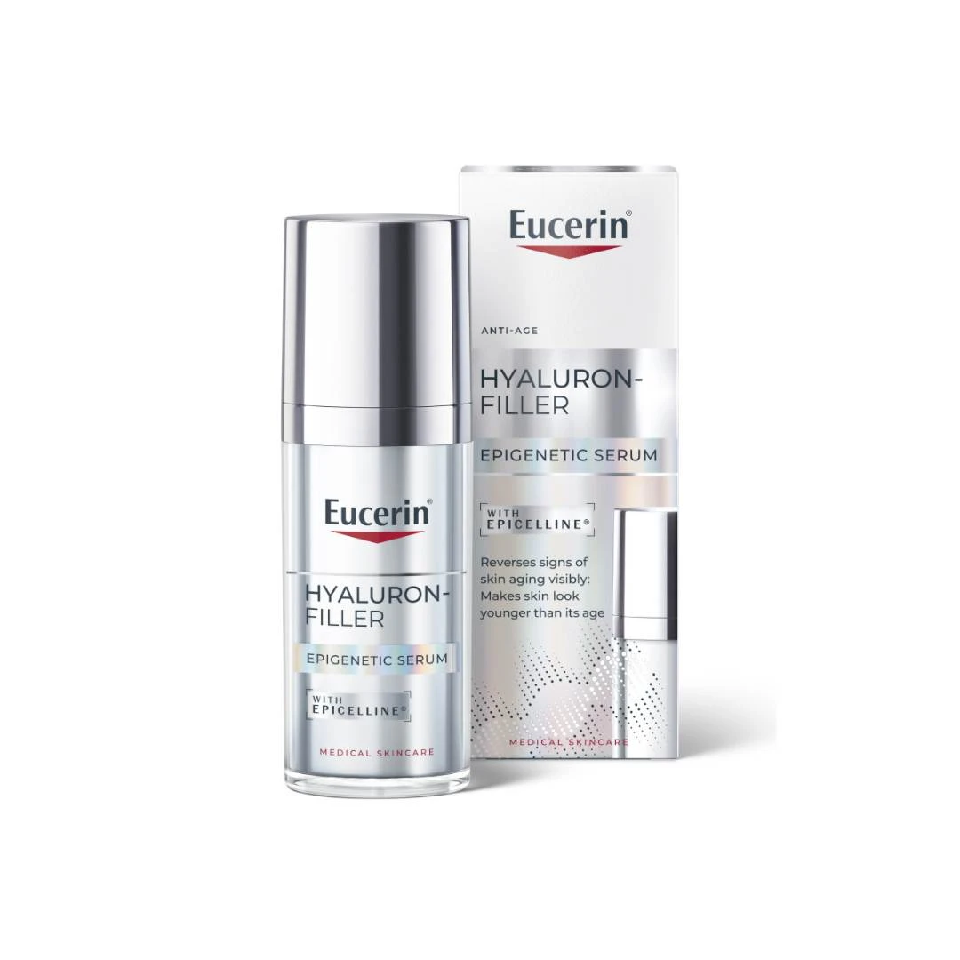 Eucerin® HYALURON Filler EPIGENETIC Serum za Lice protiv Starenja 30 mL Seruma sa Epigenetičkim Delovanjem