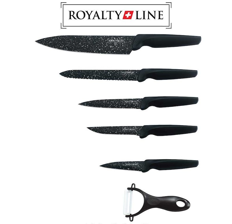 Royalty Line Knife Set RL-MB5B – set nozeva 5 delova