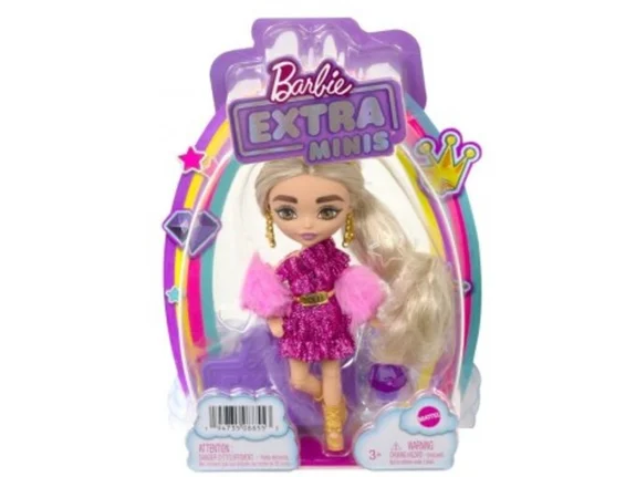 Barbie Lutka sa zlatnom krunom Extra Minis