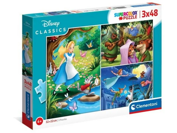 Clementoni Slagalica Disney Classics 3x48 delova