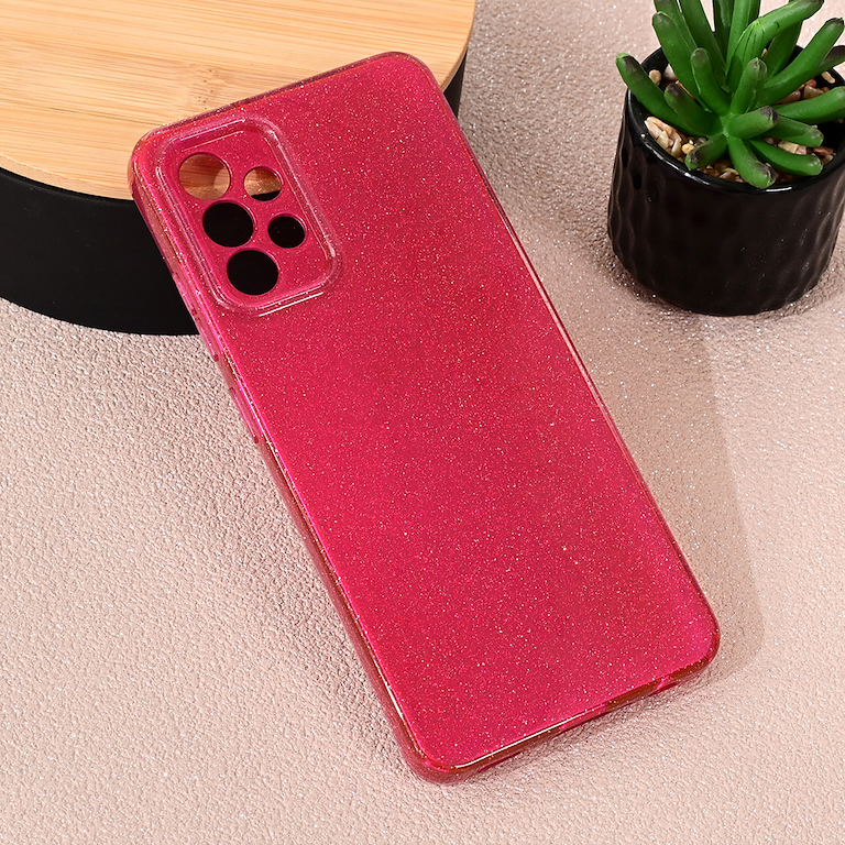 Maska(futrola) Sparkle Dust za Samsung A325F Galaxy A32 4G (EU) bordo