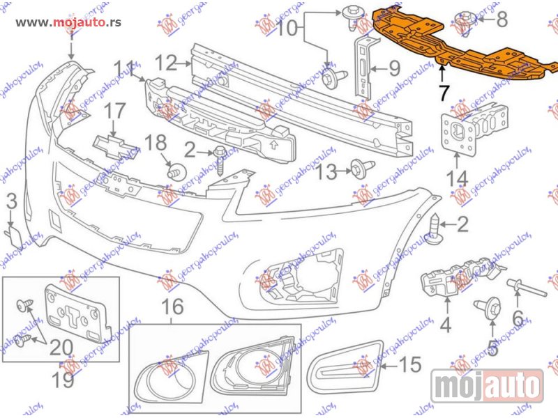 Poklopac veznog lima