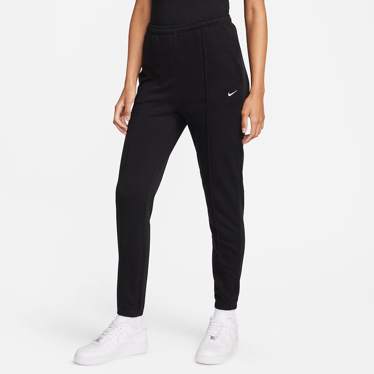 Nike W NSW NK CHLL FT HR SWTPNT, ženske pantalone, crna