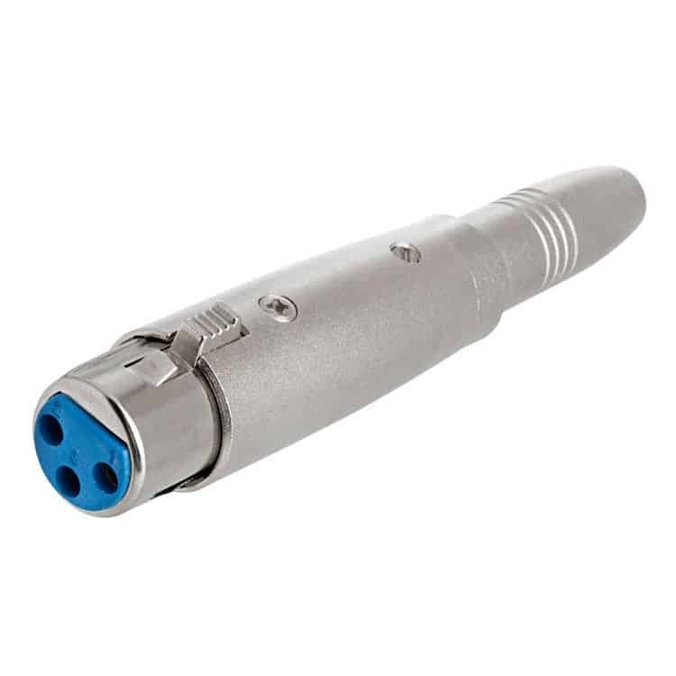 Adapter 6.3mm MO F -XLR 3P F