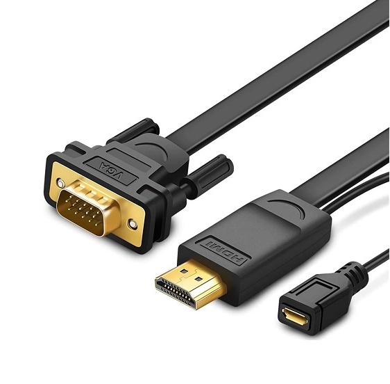 Kabl HDMI M-VGA M 1.5m