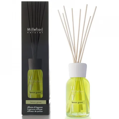 Lemon Grass - mirisni difuzor sa štapićima 100 ml (kora limuna, verbena, bergamot)