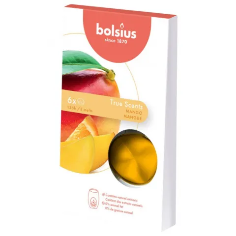 Bolsius mirisni voskovi/6 kom - Mango