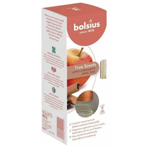 Bolsius mirisni difuzor sa štapićima 45ml - Apple Cinnamon (jabuka i cimet)