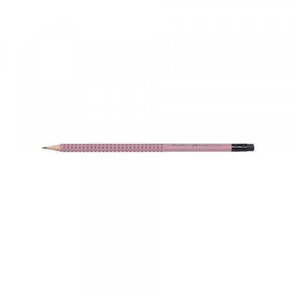 Faber Castell Grafitna olovka Faber Castel GRIP B sa gumicom rose 217237