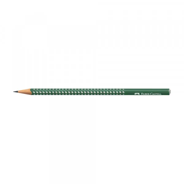 Faber Castell Grafitna olovka Faber Castel GRIP HB Sparkle forest green 118239