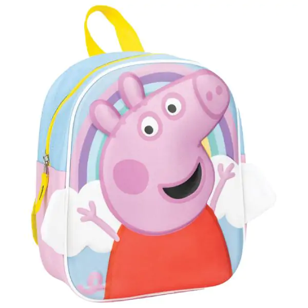 Ranac za vrtić 3D oblik Peppa pig Cerda 2100005079 svetlo plavi-roze