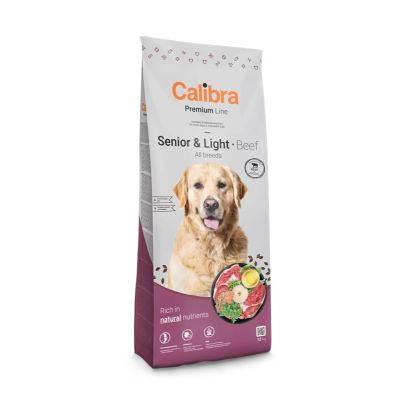 Calibra Dog Premium Line Senior & Light Govedina 12kg