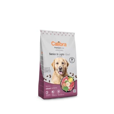 Calibra Dog Premium Line Senior & Light Govedina 3kg