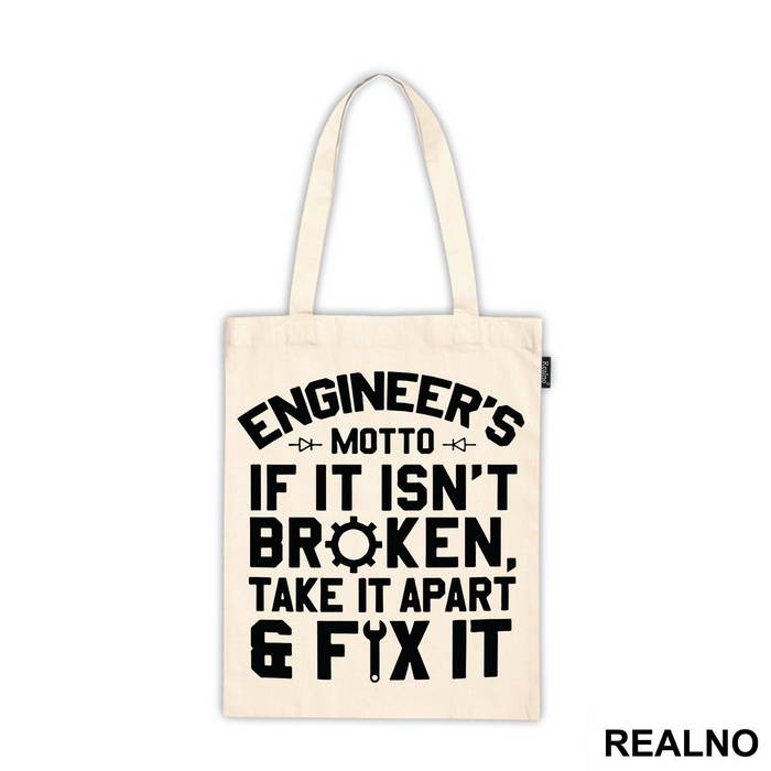 IF IT ISN'T BROKEN TAKE IT APART AND FIX IT - ENGINEER - CEGER