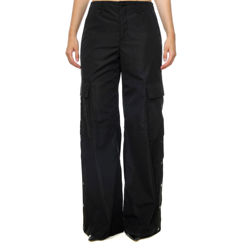 Ženske pantalone Michael Kors Mid-Rise Wide Cargo Pants