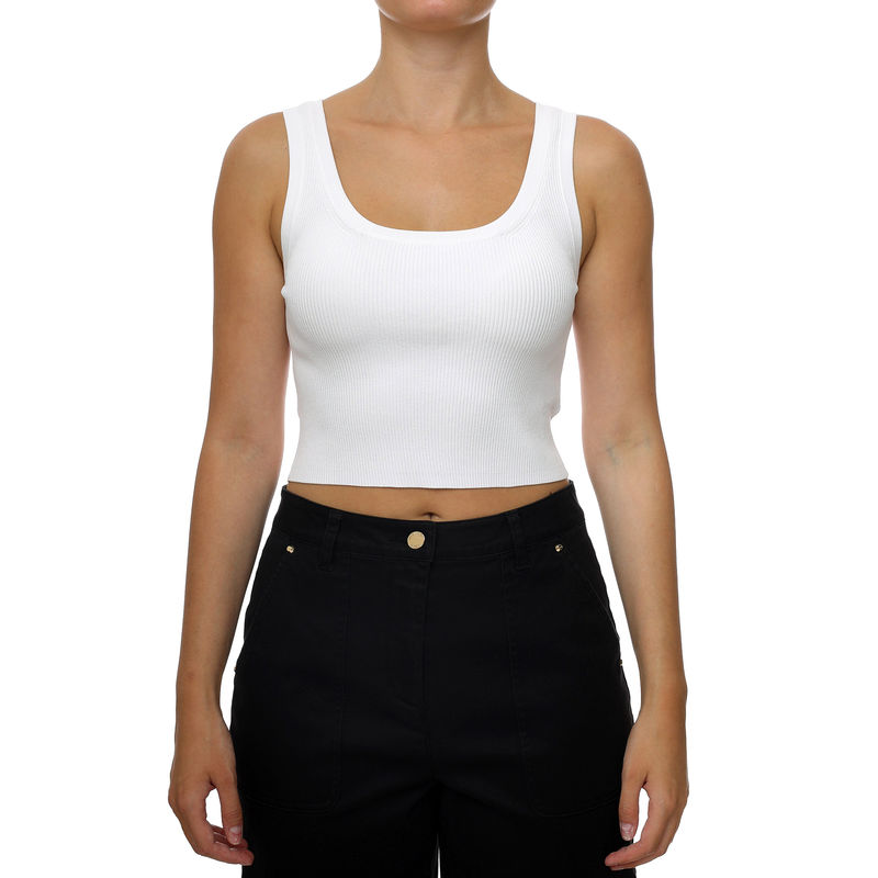 Ženska majica Michael Kors Crop Rib Scoop Nk Tank