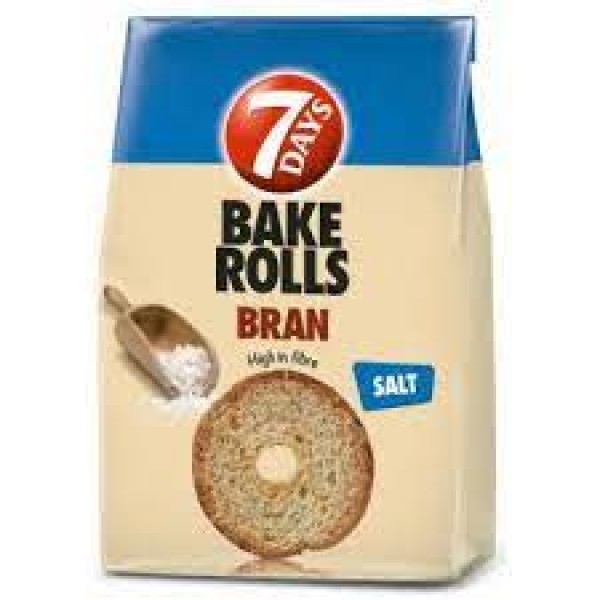 Bake rolls bran slani 160g