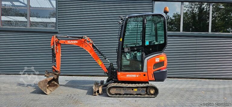 Mini bageri
Kubota KX016-4