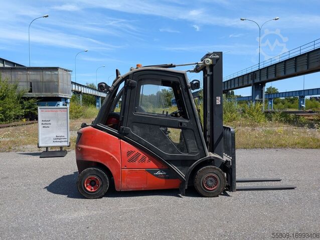 LPG viljuškari
Linde H 25 T-02 // Seitenschieber // Treibgas