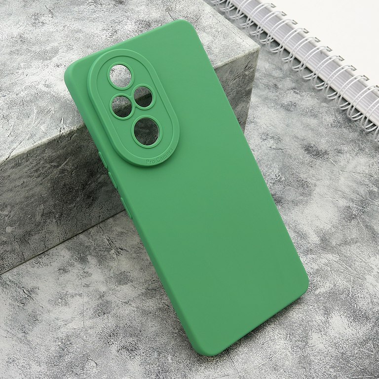 Zastitna silikonska maska (futrola) Pro Camera - Huawei Honor 200 Pro zelena (MS)