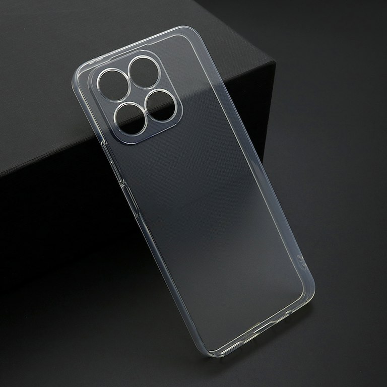 Zastitna ultra tanka (skin) maska / futrola PROTECT - Huawei Honor X6b providna (bela) (MS)