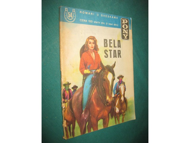 Pony br.54 Bela Star/Kola za Jumu