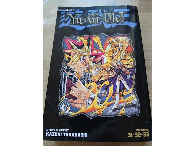 Yu-Gi-Oh! Manga vol. 31-32-33 - Yugioh 3 u 1 knjiga