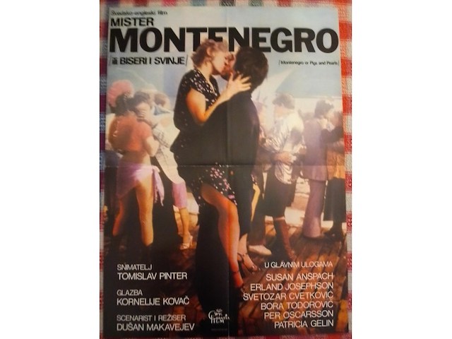 plakat MISTER MONTENEGRO (bez FEST nalepnice)