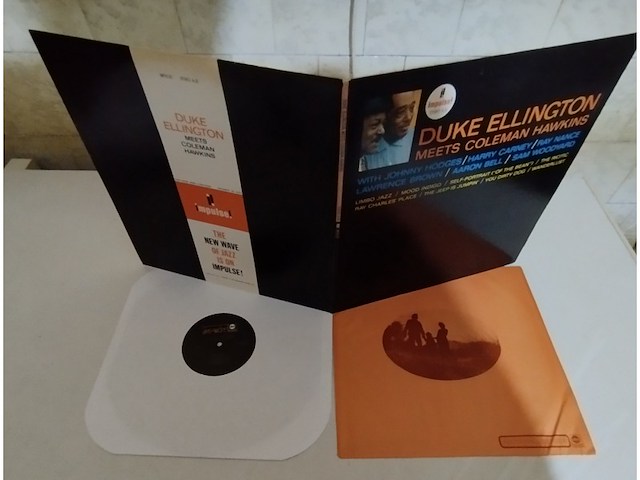 DUKE ELLINGTON and COLEMAN HAWKINS JAZZ LP MINT